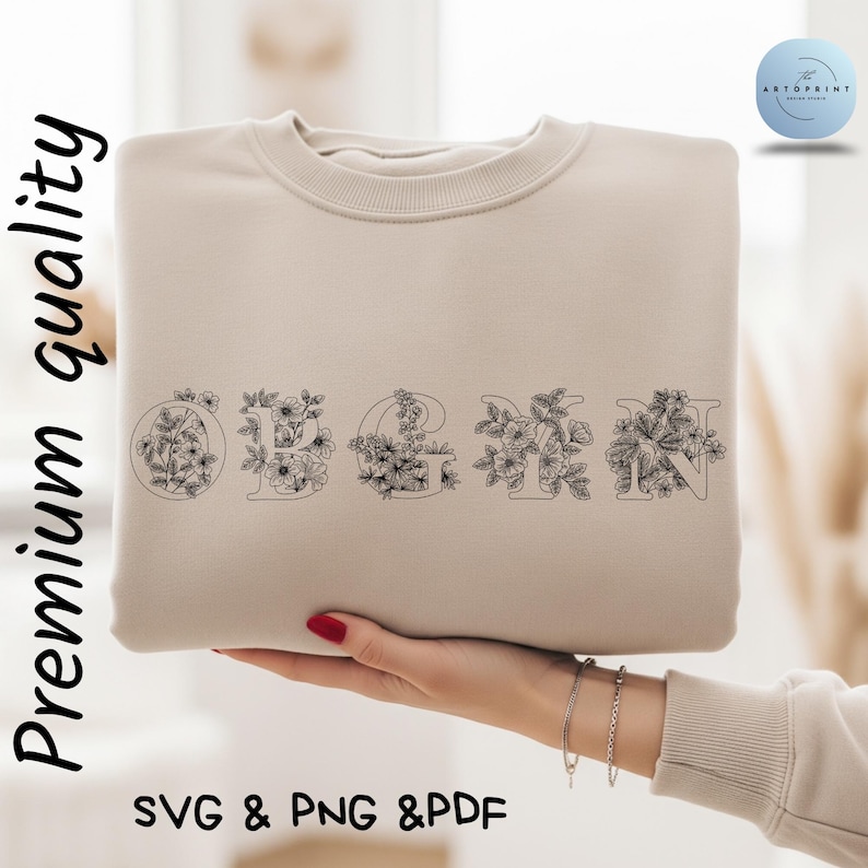 OBGYN SVG Floral Medical Design for Cricut, Midwife Nurse Gift PNG - Etsy