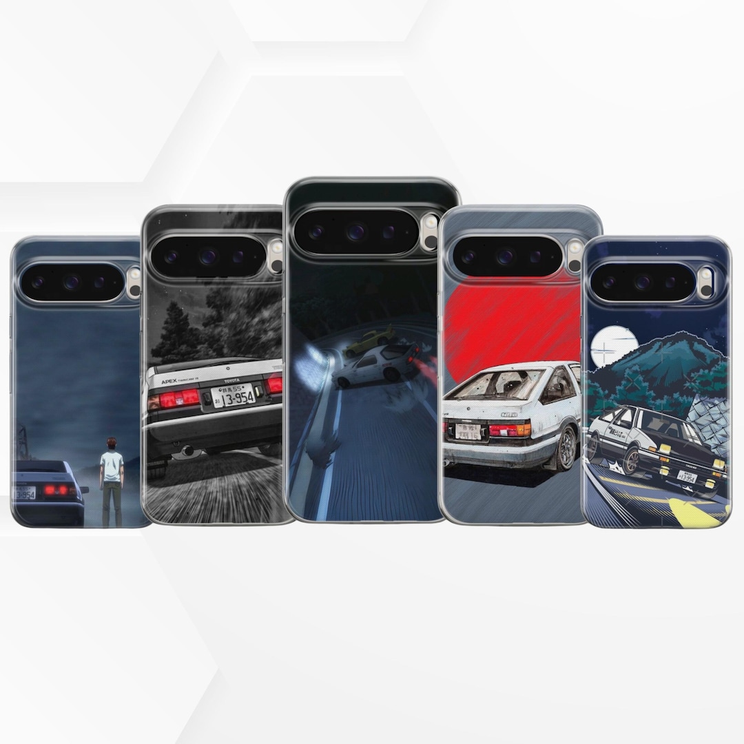 Initial D Phone Case Anime Aesthetic Cover for Google Pixel 10 XL Pro ...