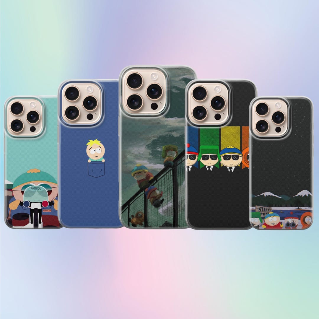 South Park Phone Case Cartoon Aesthetic Cover for iPhone 17 16 15 Case ...