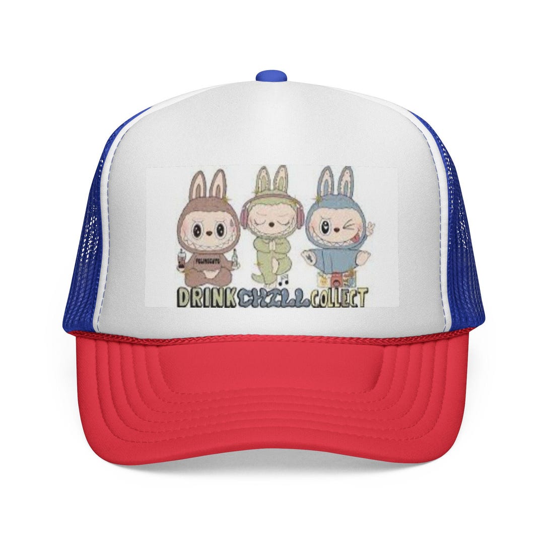 Trucker Caps, Labubu Design, Cool Snapback Hat, Trendy Baseball Cap ...