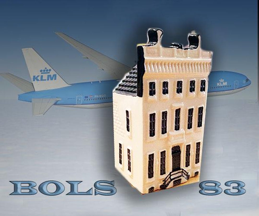 Bols House Number 83 Depicting a Home Built in 1672 in Amsterdam - Etsy