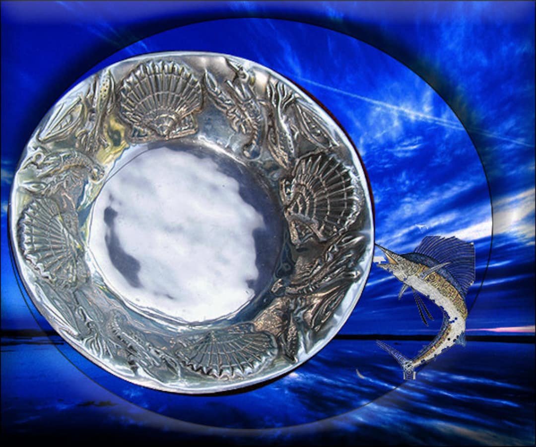 Mariposa, Mexico Cast Aluminum 13-1/2" Bowl . - Etsy