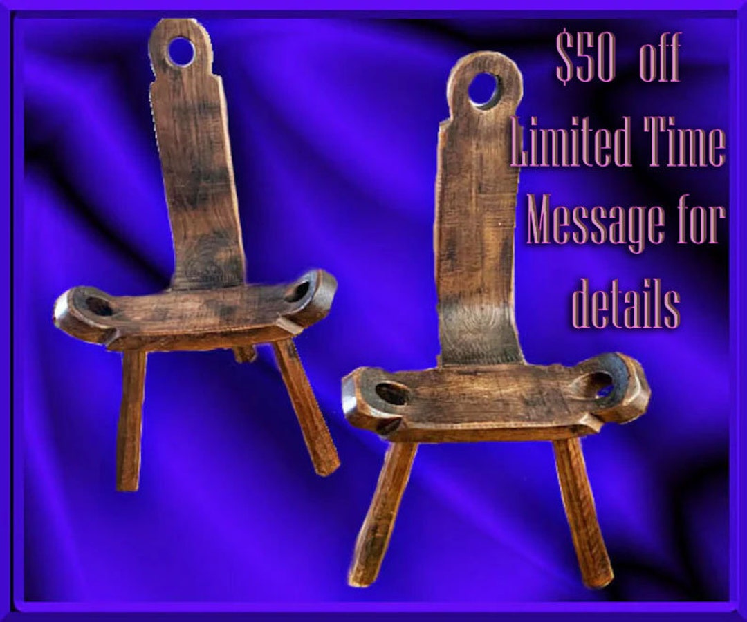 Birthing Chairs, Set of 2 Hand Carved. - Etsy