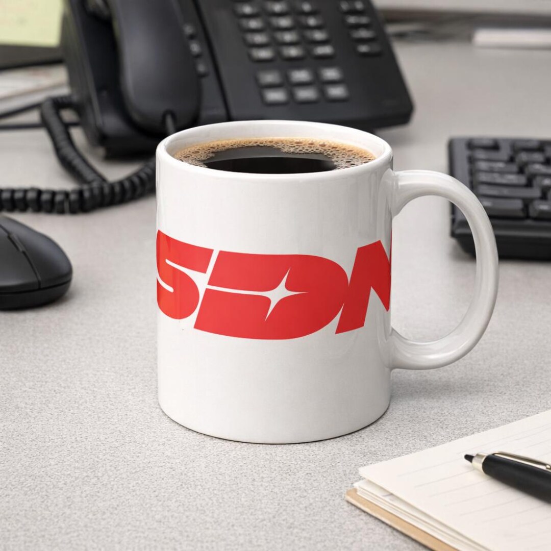 Dispatch Inspired SDN Logo Mug | Gamer Gift - Etsy