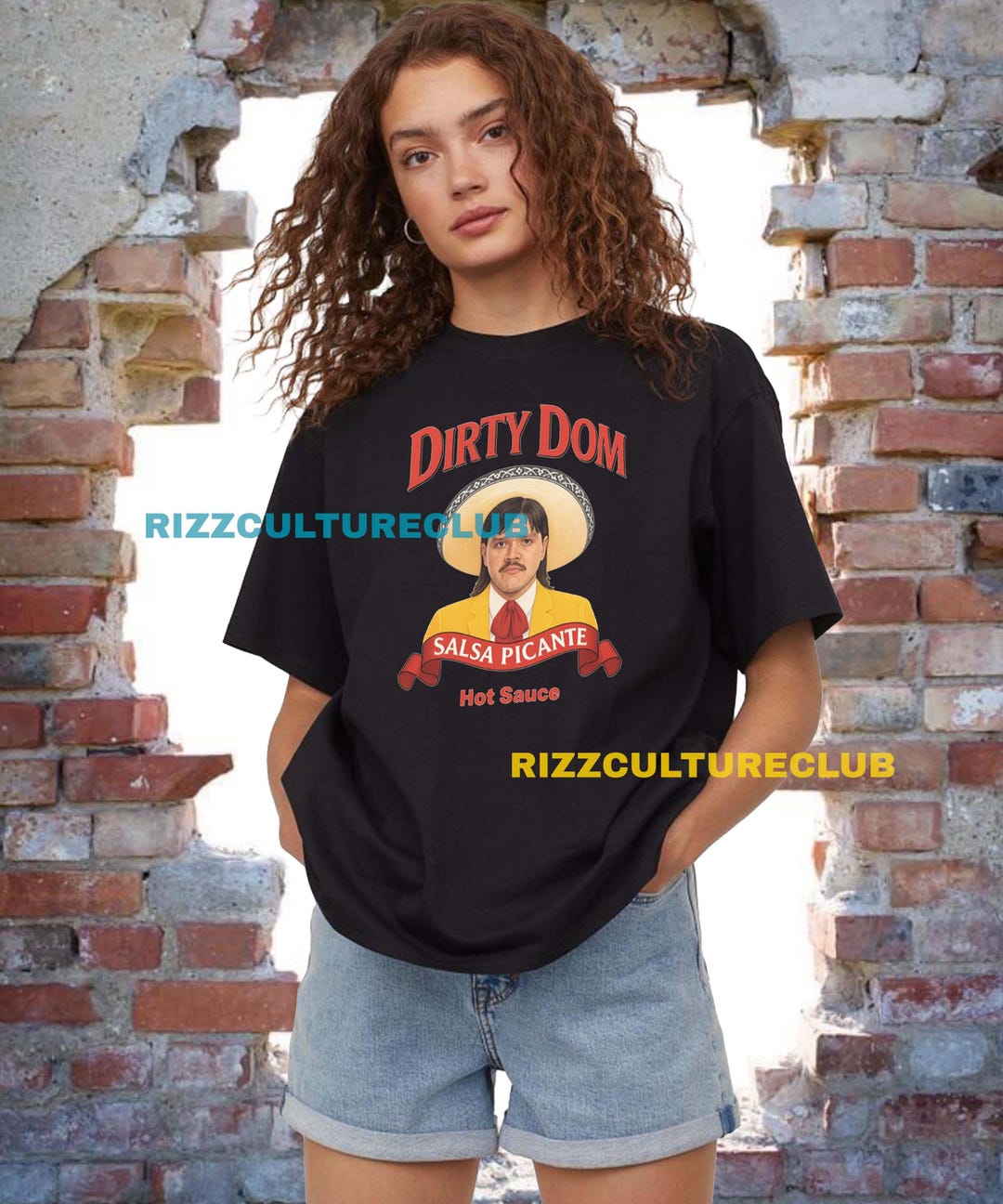 Dirty Dom Shirt Dirty Dom Tapatio Shirt Salsa Picante Shirt Hot Sauce ...