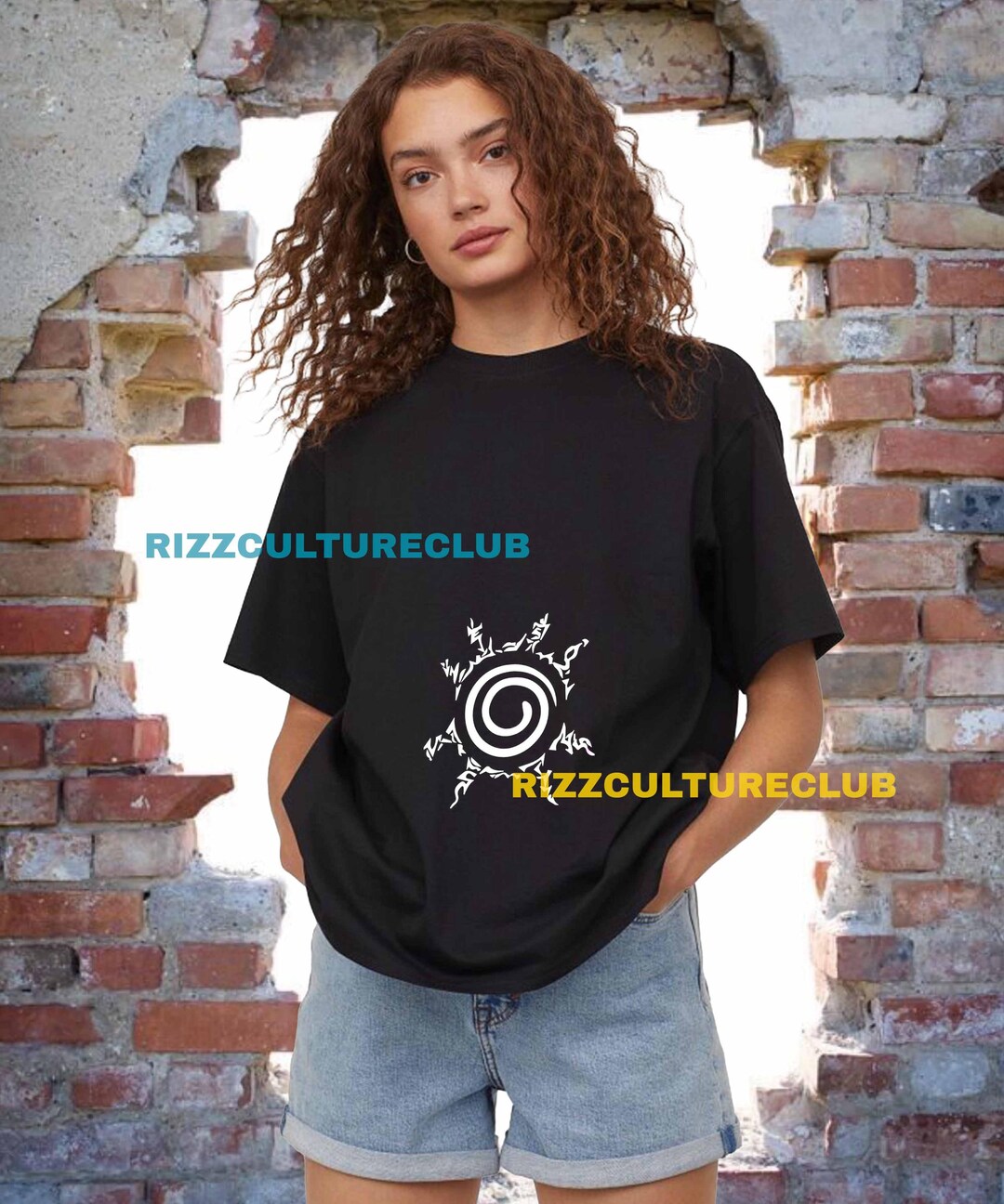 Naruto Seal Symbol Kyubi Eyes Graphic T-shirt Tshirt Shirt Tee Tees ...