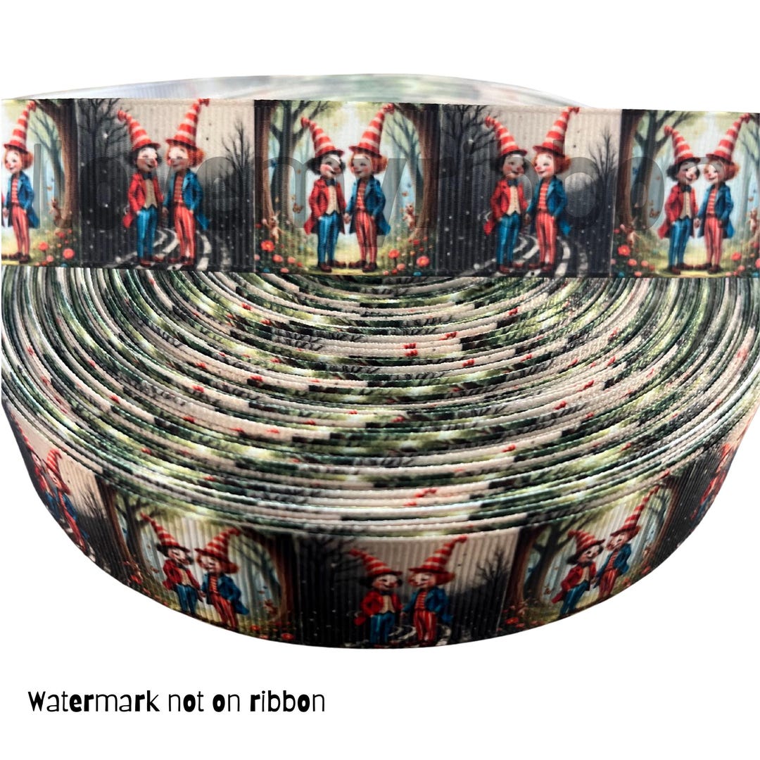 Deedle and Tweedle : Grosgrain Ribbon 5/8” or 1” Width UNIQUE Exclusive ...