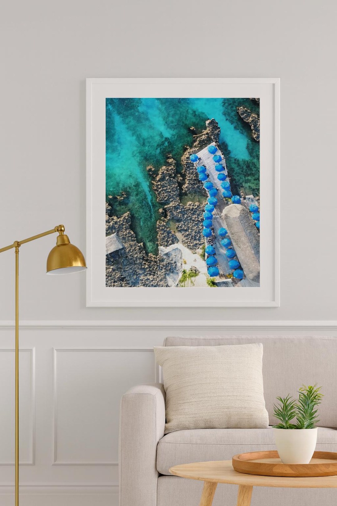 Cayman Islands Print: Calypso Coastal Photo West Bay George Town ...