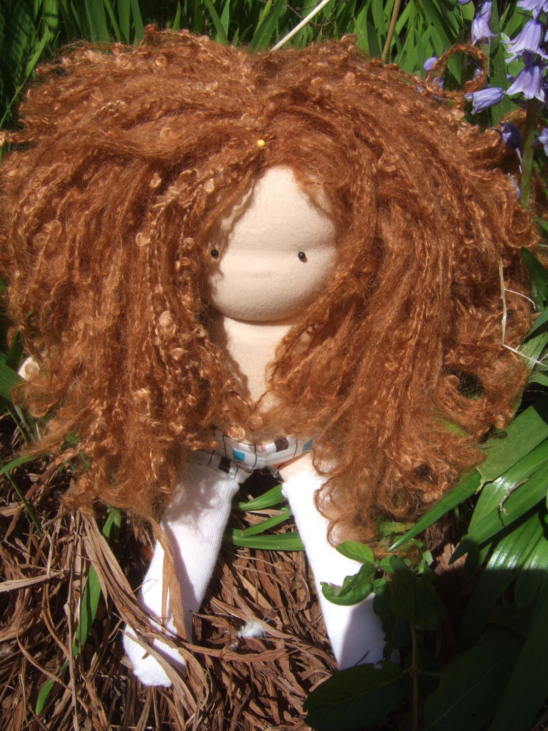 Crochet Doll Hair Tutorial: Fully Styleable, Photos + Video (PDF ...