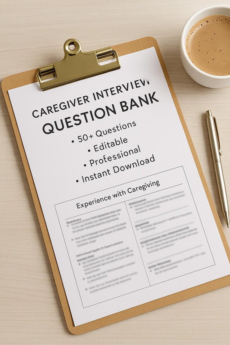Caregiver Interview Question Bank | 50+ Essential Hiring Questions for ...