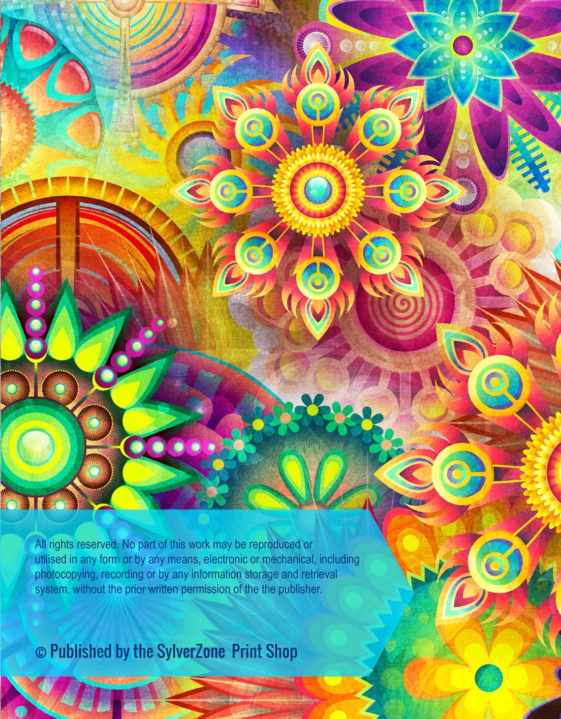 Colour Me in Calm - Kaleidoscope Patterns - Book One in a Series of ...