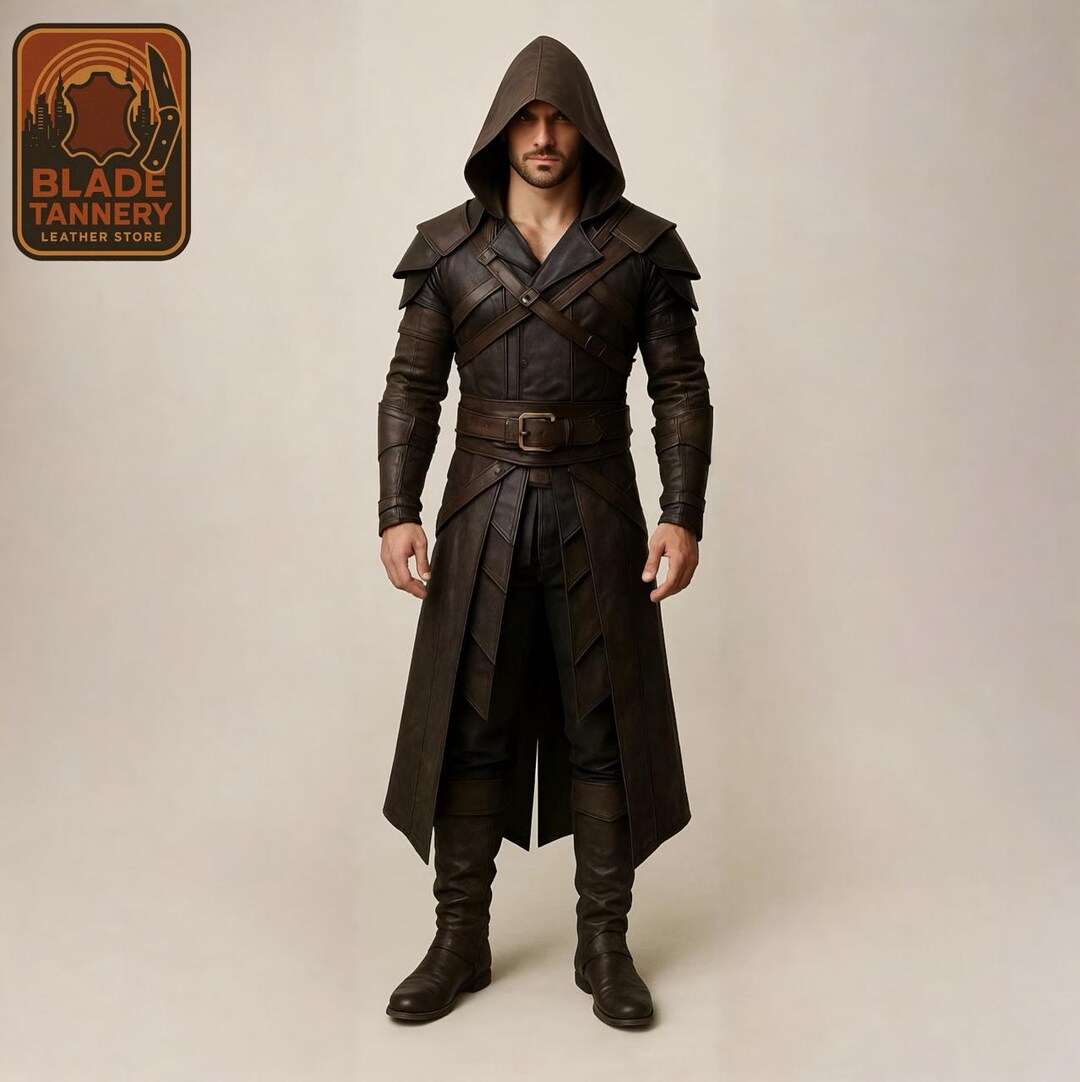 Assassin's Creed Inspired Leather Costume| Halloween Assassins Creed ...