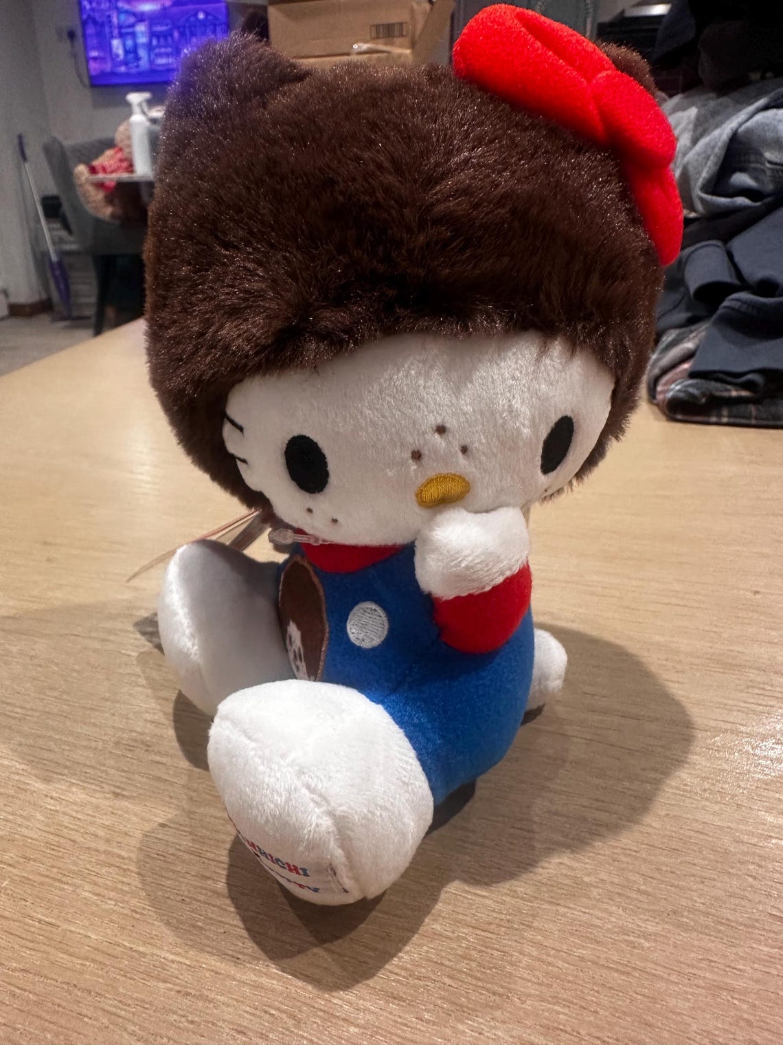 Monchhichi Hello Kitty Plush. - Etsy