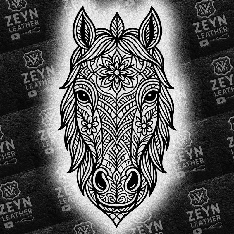 Mandala Horse Tshirt - Etsy