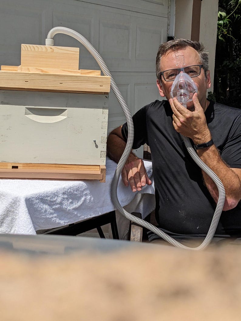 Beehive Air Therapy (BHAT) Wellness Device for Apitherapy, Beekeepers ...