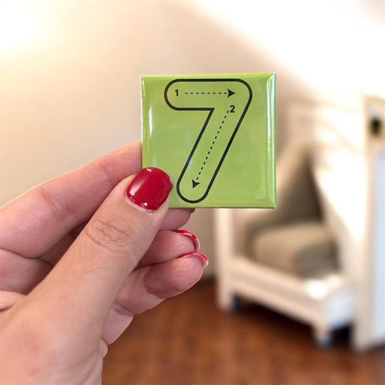 Number Tracing Kit for Kids: Reusable Learning Board Preschool Counting ...