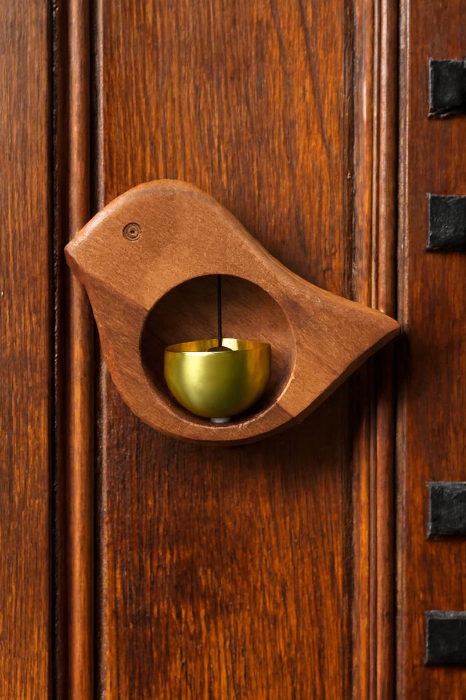 Bird Shaped Magnetic Doorbell: Handmade Dopamine Decor - Etsy