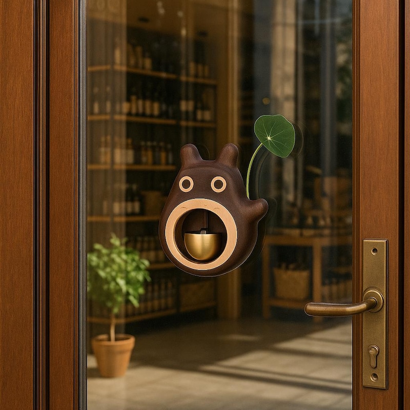 Wooden Totoro Chime - Etsy