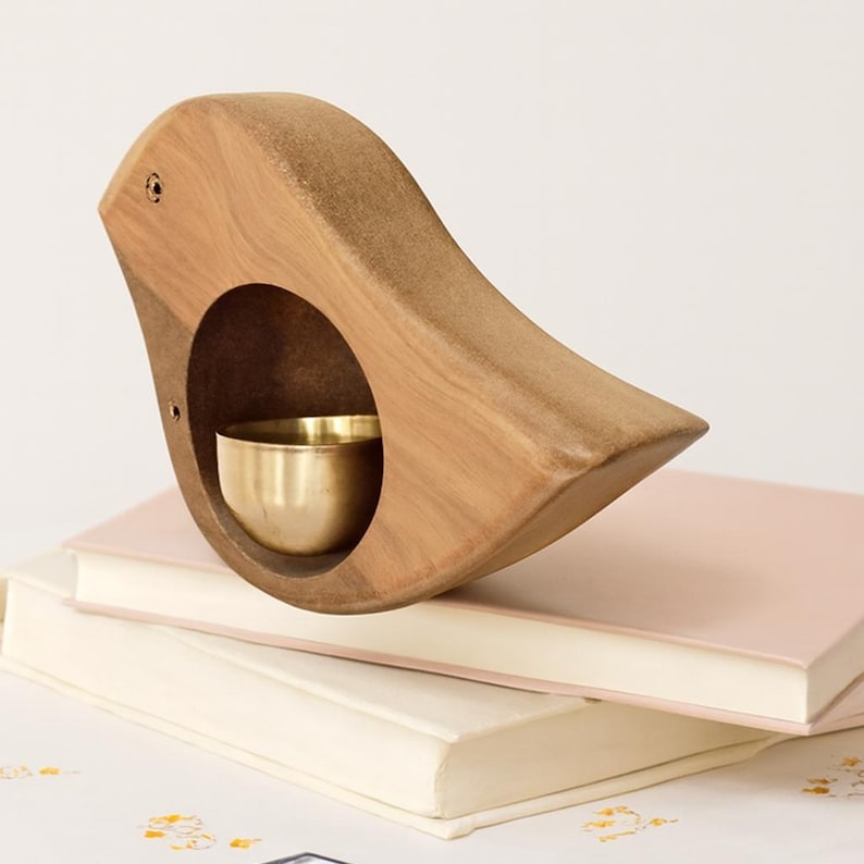 Bird Shaped Magnetic Doorbell: Handmade Dopamine Decor - Etsy