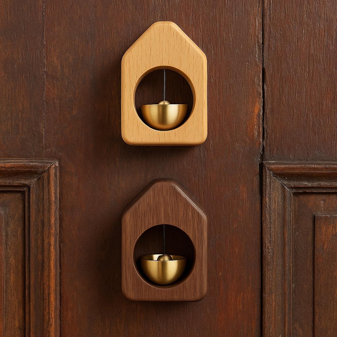 House Shaped Dopamine Magnetic Doorbell – Handmade Decorative Door ...