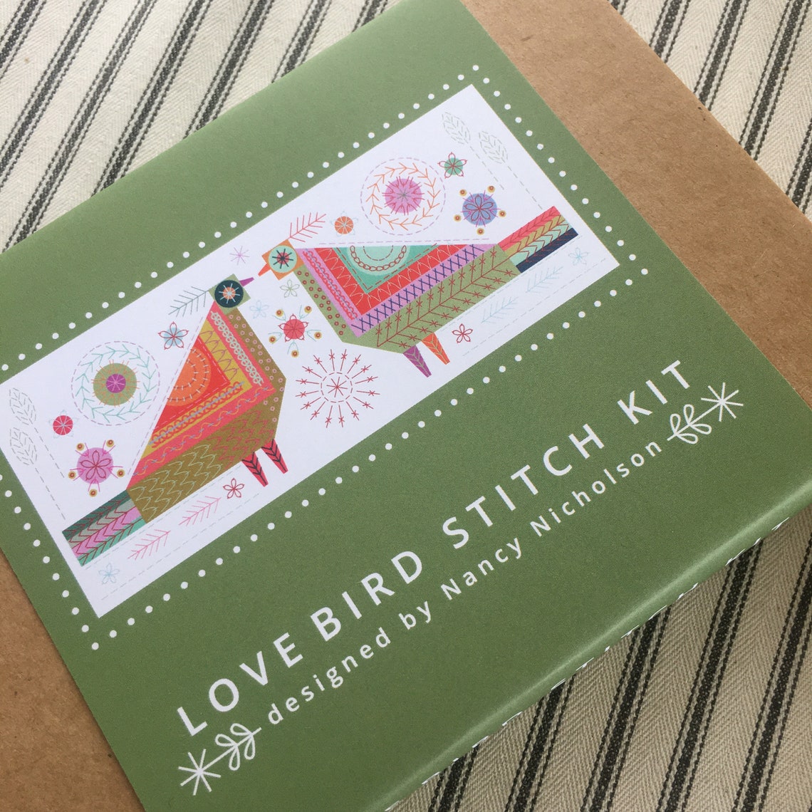 Love Birds Stitch Kit - Etsy