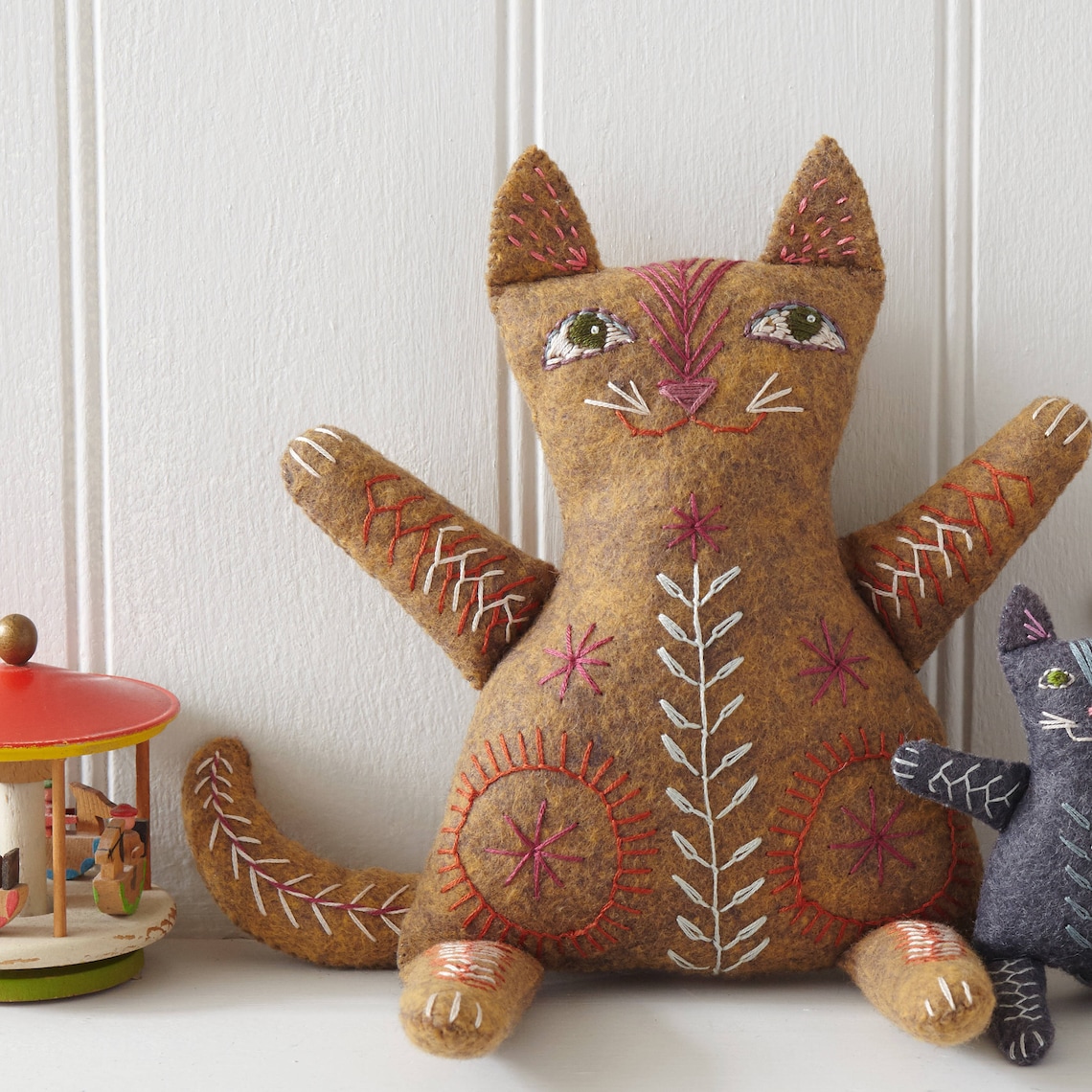 Cat Family Toy Making Kit - Etsy