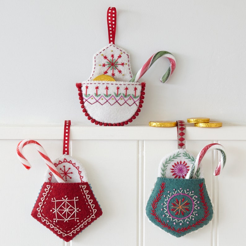 Christmas Pockets - Etsy