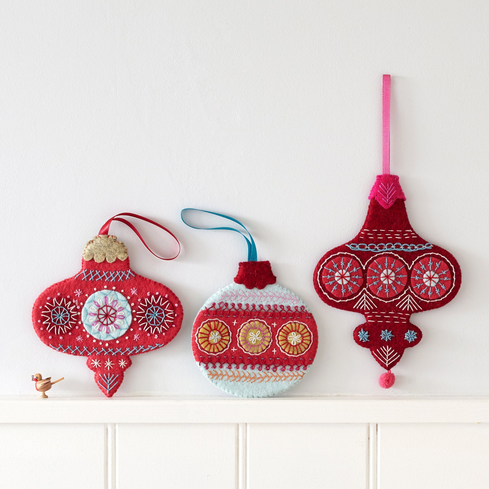 Downloadable Flat Christmas Bauble Pattern/instructions - Etsy