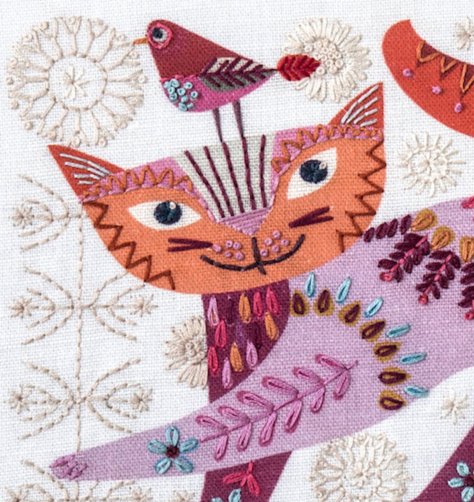 Cat Pink Etsy