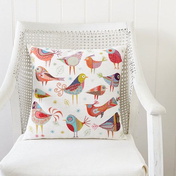 Bird Cushion - Etsy