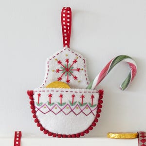 Christmas Pocket Decoration Instant Download Pattern - Etsy