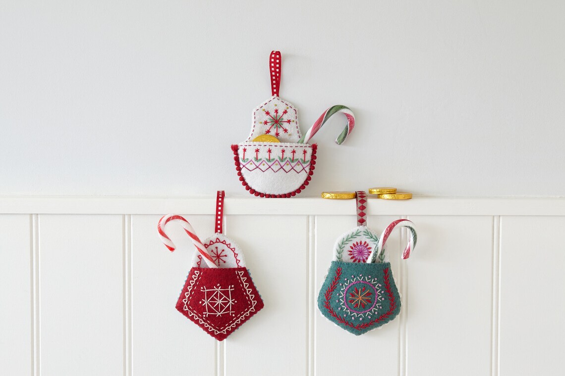Christmas Pocket Decoration Instant Download Pattern - Etsy