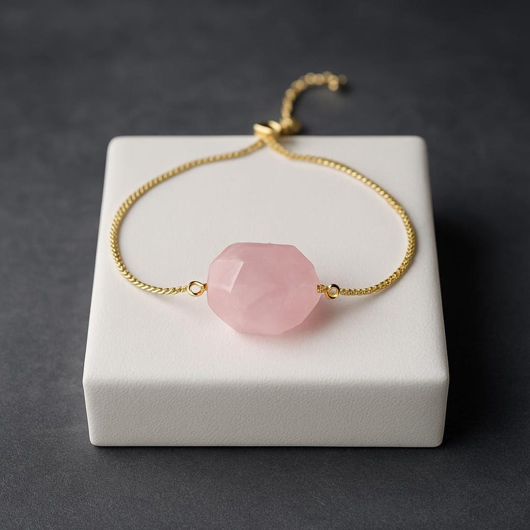 Love Ritual Bracelet – Charged Rose Quartz – Heart Opening, Love ...