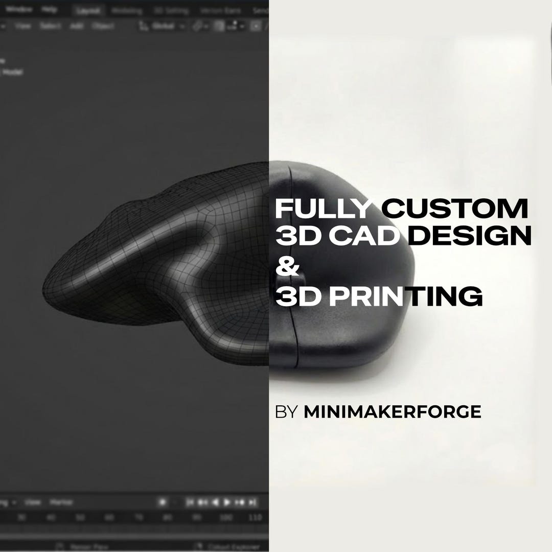 Custom 3D Printed Part | Design Service And/or Printing | Design by ...