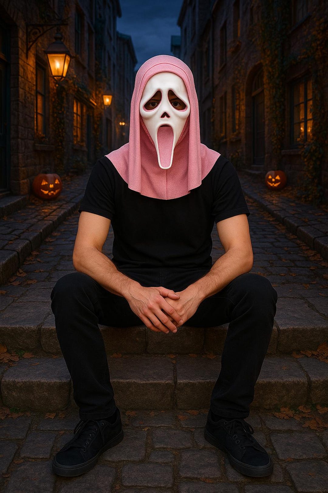 Handmade Mirror Scream Mask: Halloween Costume, Disco Party - Etsy
