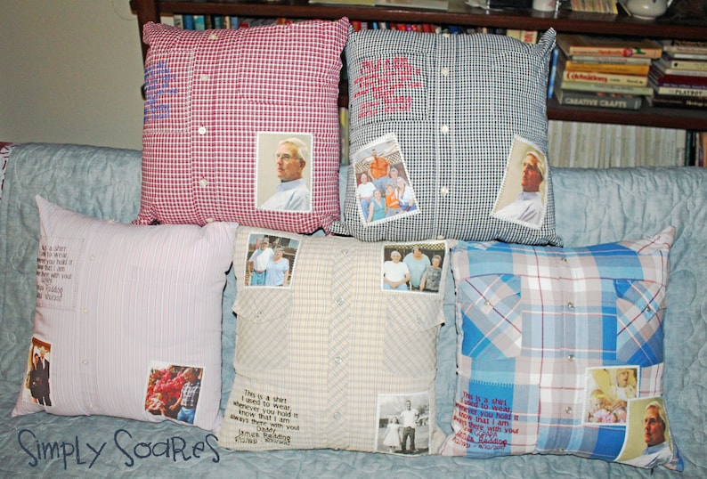 Memory Pillow Custom Made - Etsy