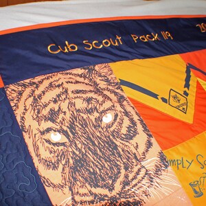 Boy Scout or Cub Scout Memory Quilt Custom Made - Etsy Canada