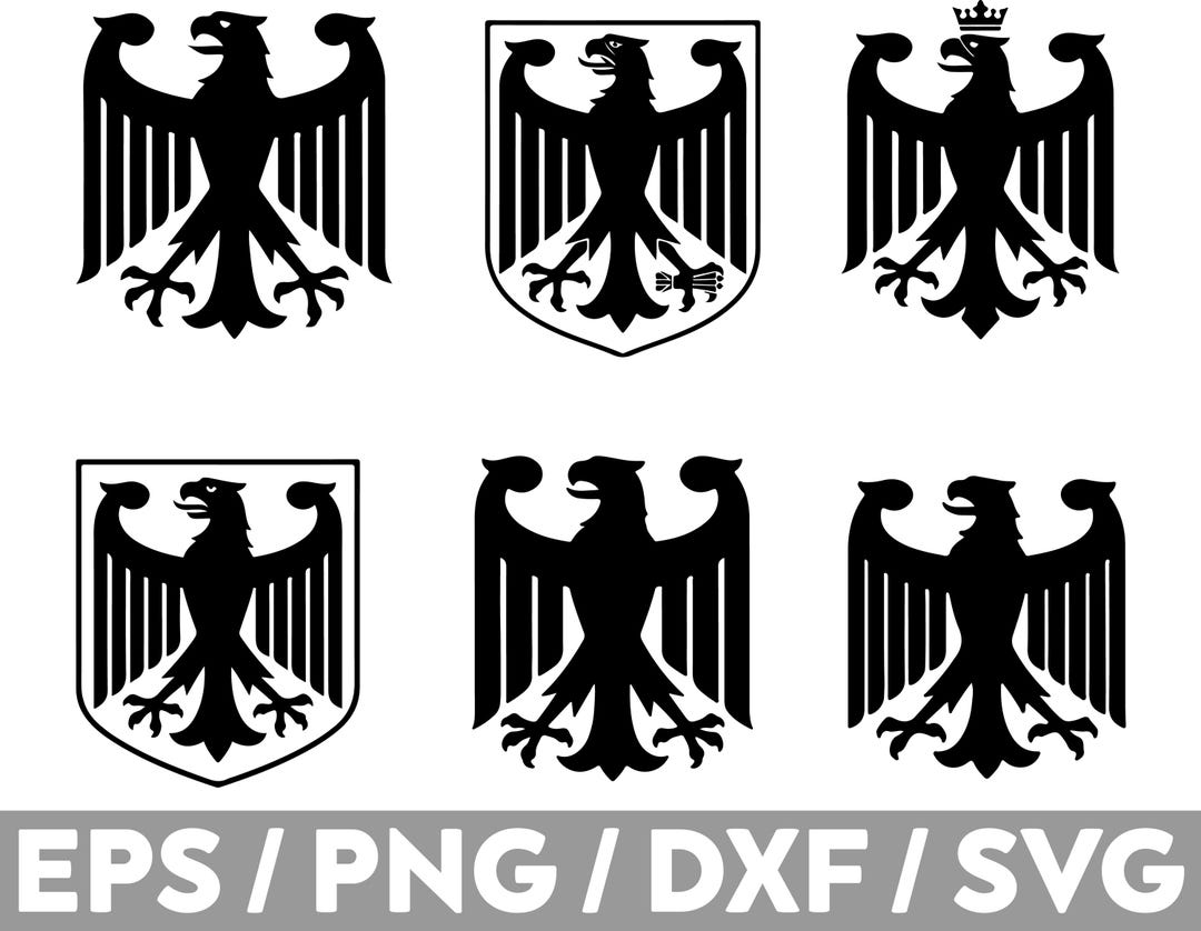 Coat of Aram SVG Files | Heraldic Silhouette Coat of Arms Cut Files for ...