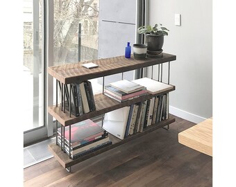 Reclaimed Wood Bookcase - Etsy
