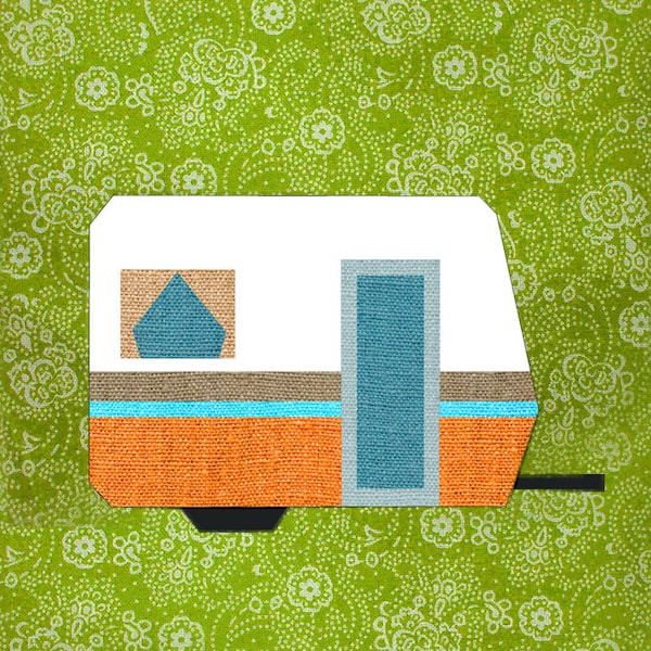 Camper Quilt Pattern - Etsy