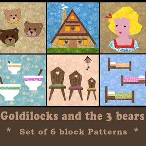 Little Girl Quilt Block, Paper Pieced Quilt Pattern, PDF Pattern ...