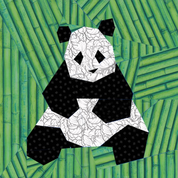 Panda Quilt Patterns - Etsy