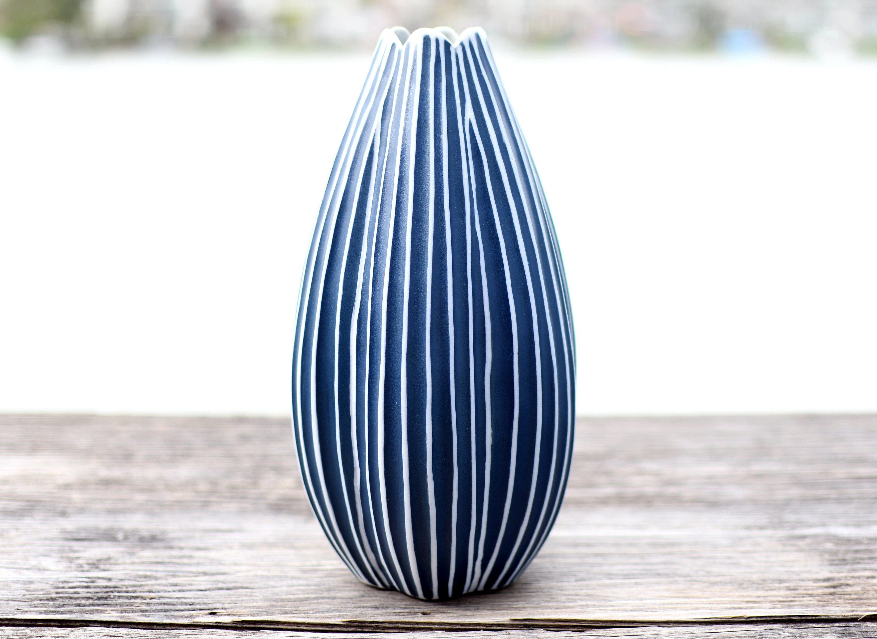 Handmade Vase for Flower Plant Porcelain Pottery Stoneware | Etsy