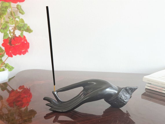 Buddha Hand Incense Holder Resin Statue Wall Sculpture | Etsy