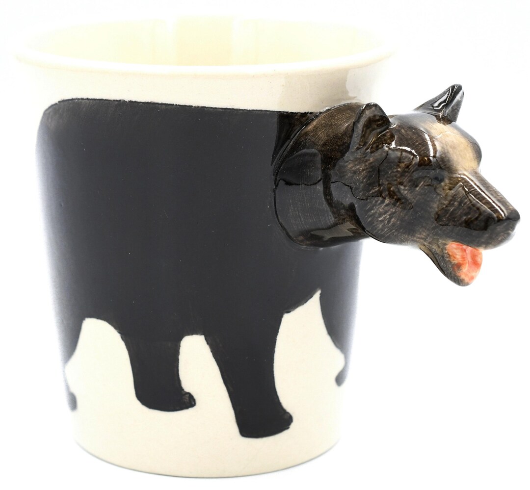 3D Animal Shaped Coffee Mug Porcelain Handpained Hot Cold Drink Cup 10 ...