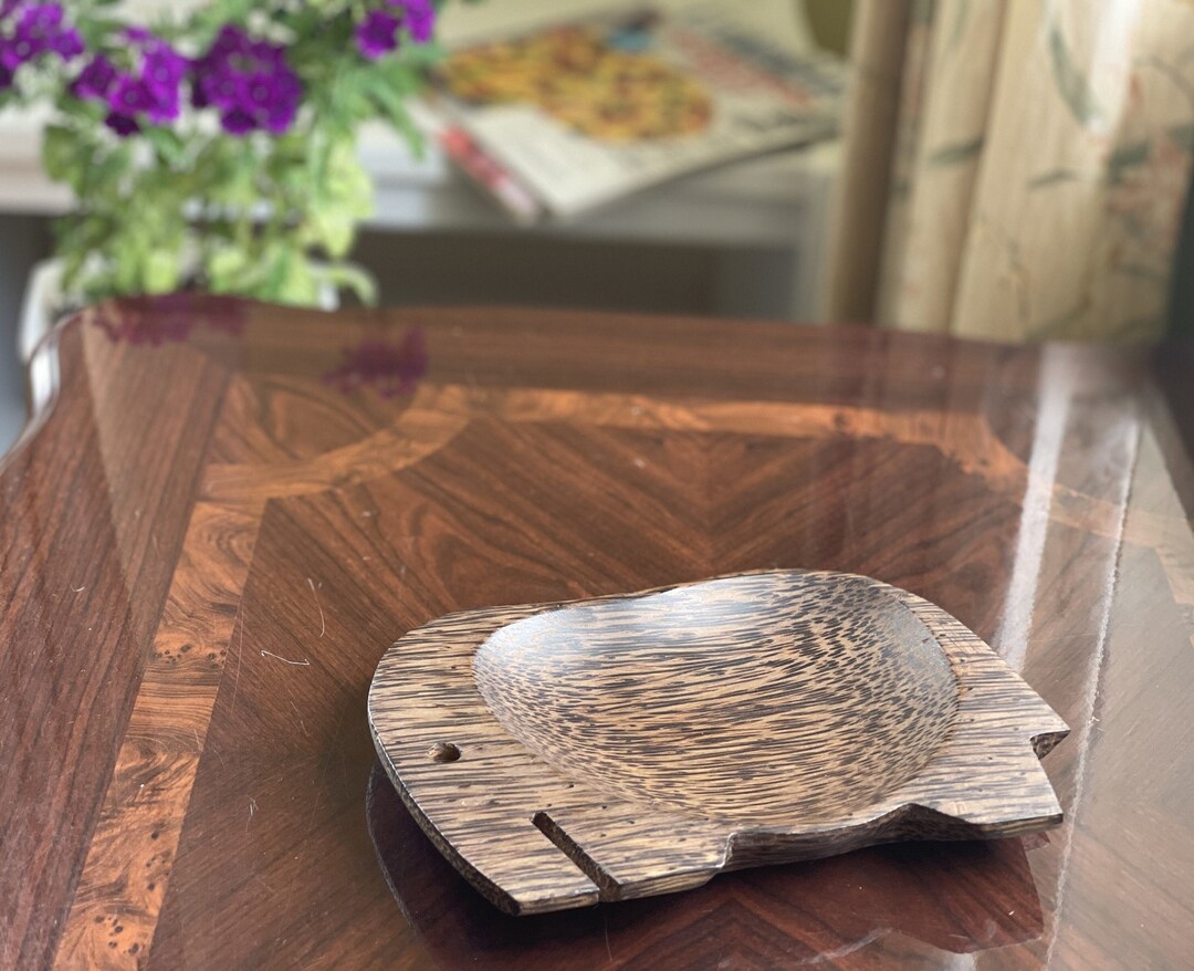 Hand Carved Wood Elephant Dish Tray Decor 8 - Etsy