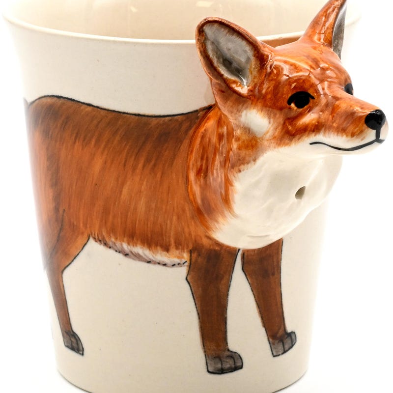 Fox Tea Cup - Etsy