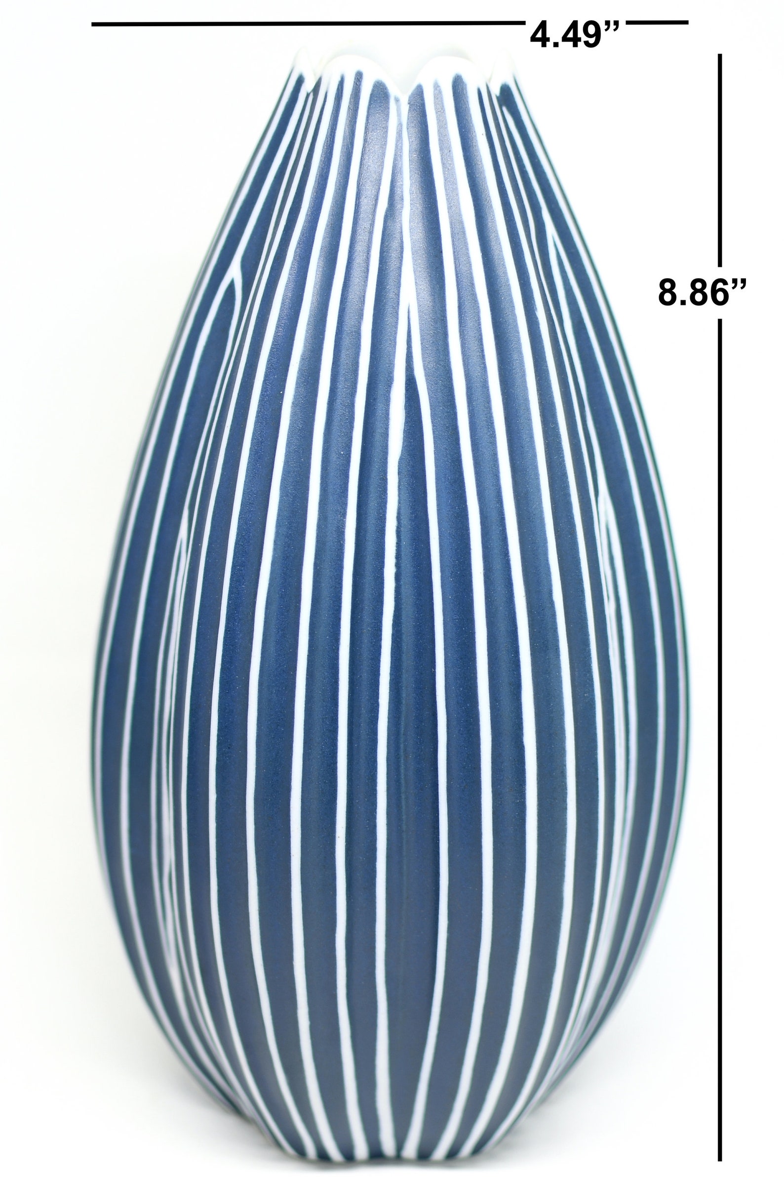 Handmade Vase for Flower Plant Porcelain Pottery Stoneware | Etsy