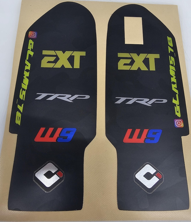 E-bike Fork Guard Decals - Fully Customizable - Made to Order - Etsy