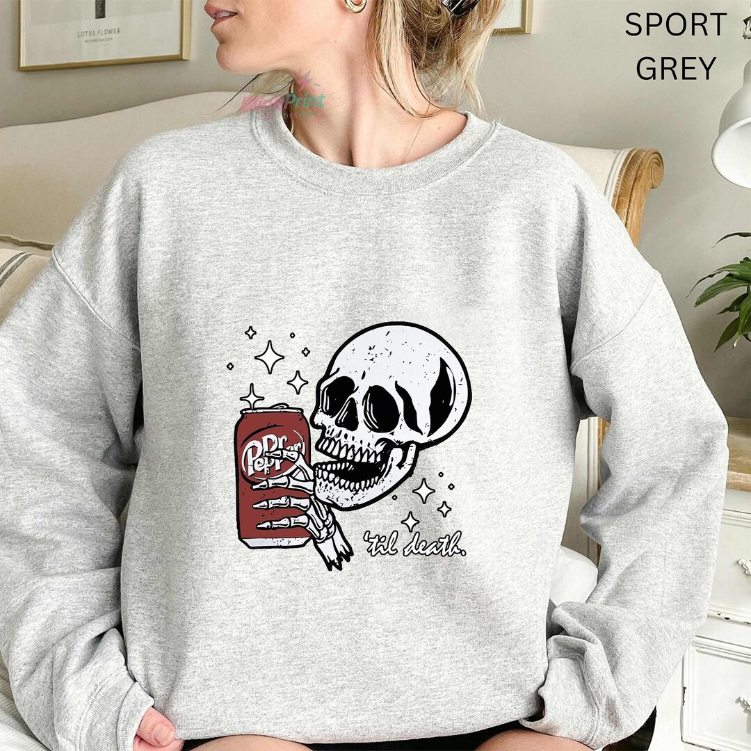 DR. Pe.pper Till Death Shirt, Dr. Pepp.er T-shirt, Dr. Pe.pper Skeleton ...